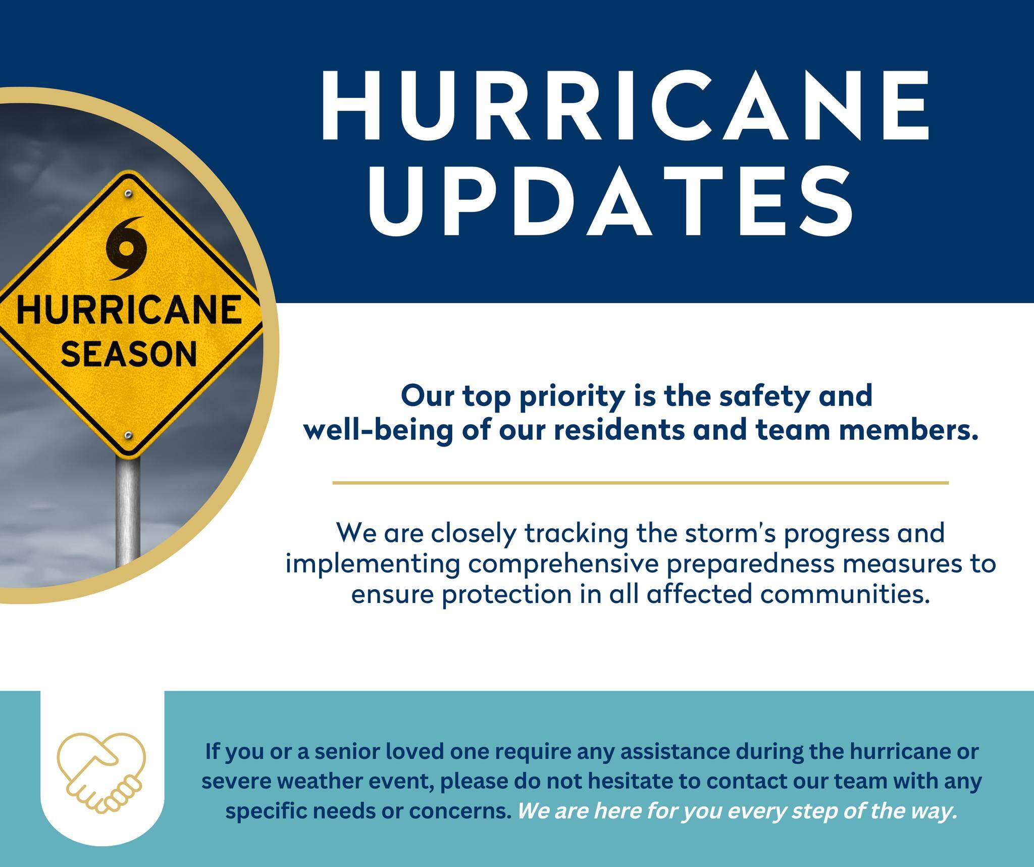 Hurricane Updates from Allegro Senior Living